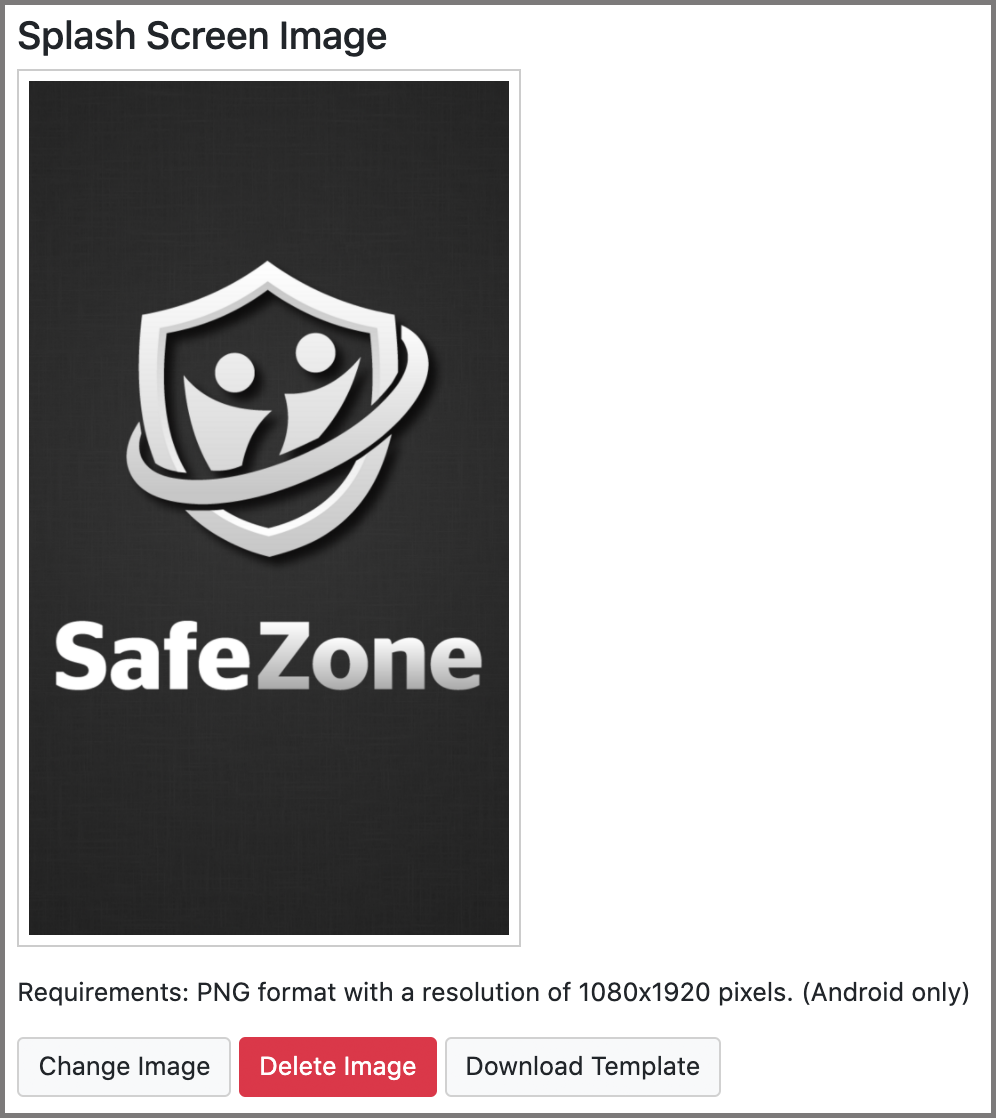 Global Settings - SafeZone App Settings – CriticalArc