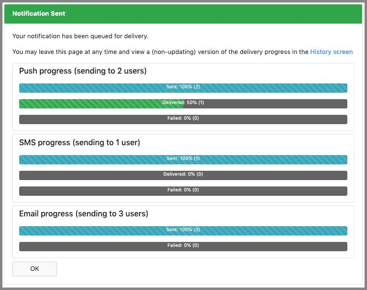 Send a Templated Notification – CriticalArc